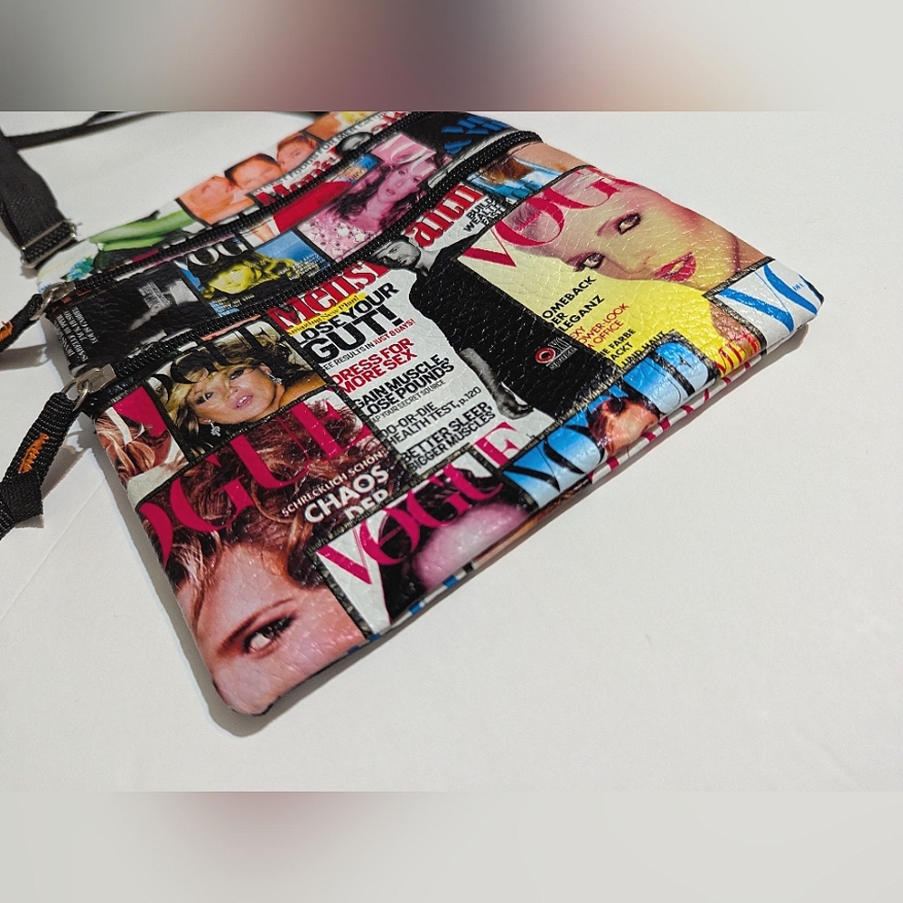 Fashion Magazine Print Clip-Art Faux Leather Medium C… - Gem